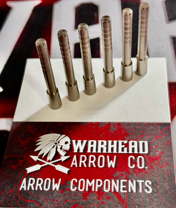 .204 stainless steel halfout 6pk 100g “250” – Warhead Arrow Co.