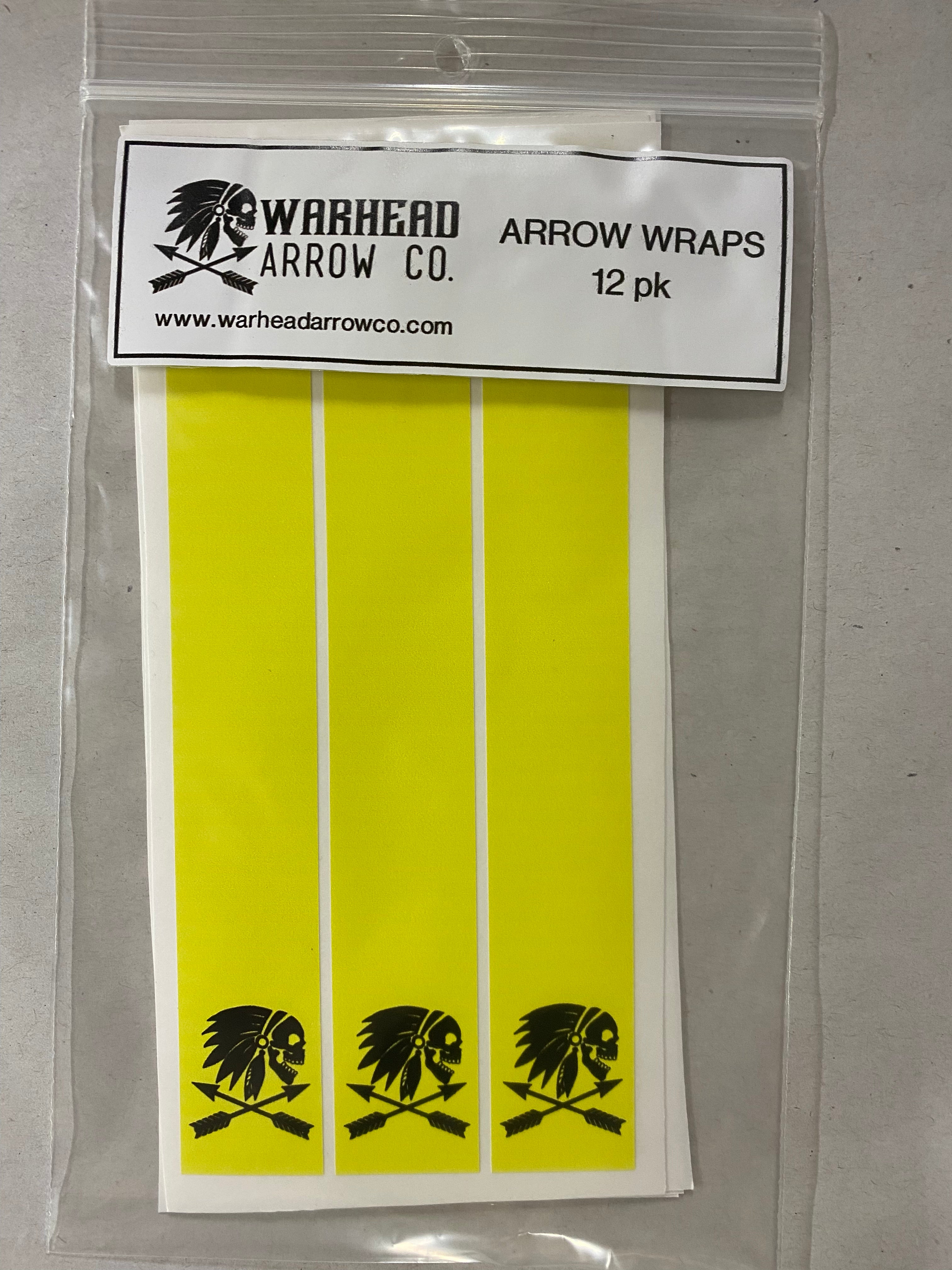 Warhead Arrow Wraps Yellow – Warhead Arrow Co.