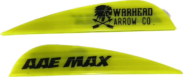 AAE Warhead Logo Max Stealth yellow 36 ct. – Warhead Arrow Co.